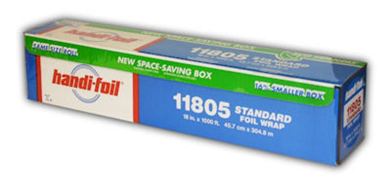 Handi-Foil 18" x 1000' Standard Aluminum Foil Wrap – Pactogo.com