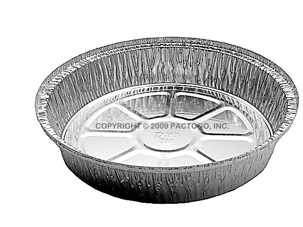 PTG 9" Round Foil Take-Out Pan w/Board Lid Combo Pack 200/CS – Pactogo.com