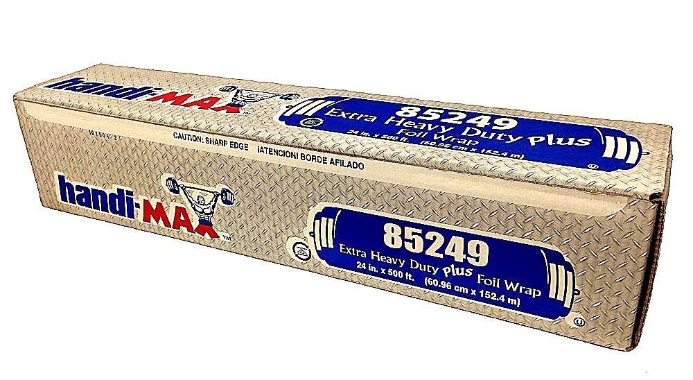 Handi-Max 24" x 500' Extra Heavy Duty Aluminum Foil Wrap – Pactogo.com